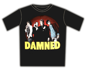 The Damned Tshirt - Colour Photo and other cool The Damned Tshirts at ...