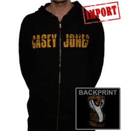 Casey Jones Hoodie - Strike Hard and other cool Casey Jones Tshirts at ...
