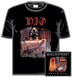 Dio Tshirt - Dream Evil and other cool Dio TShirts at TShirtsville.com ...