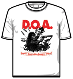 DOA Tshirt - Repent and other cool D.O.A Tshirts at TShirtsville.com ...