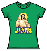 Jesus Rocks T Shirts, Hoodies, shirts and tee's from 1000's of bands at ...