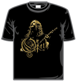 Opeth Tshirt - Guitar Man and other cool Opeth Tshirts at TShirtsville ...