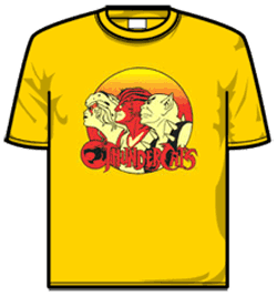 Thundercats Tshirt - Group Yellow and other cool Thundercats T-shirts ...